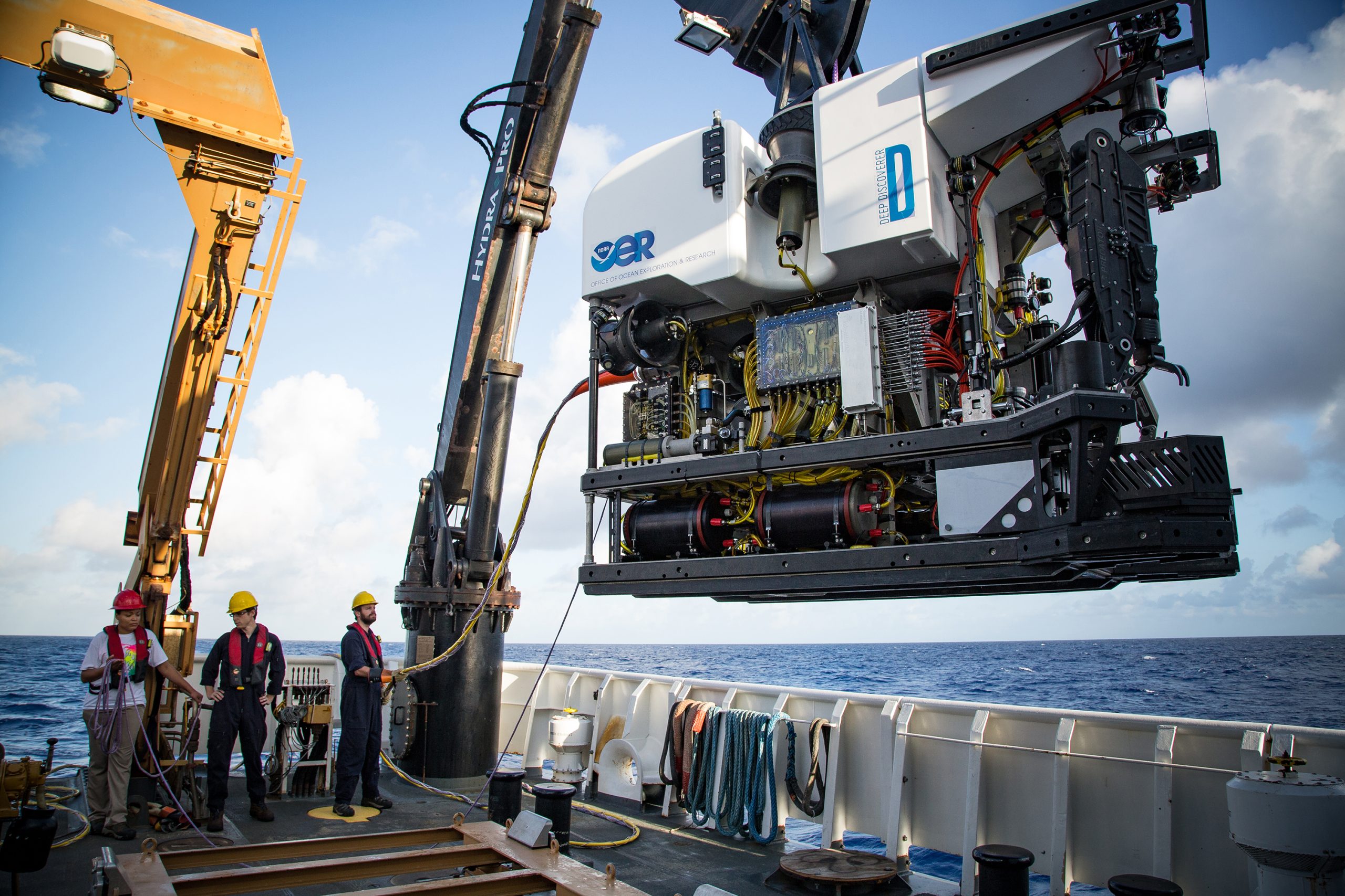 Using Underwater ROVs (Remotely Operated Vehicles)